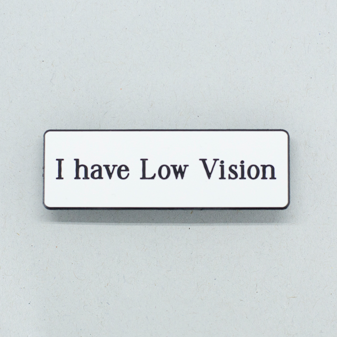 Small lapel badges - Blind Foundation